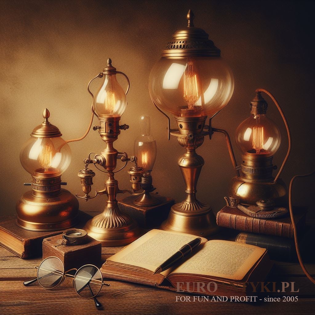 Muzealne lampy elektryczne - Sklep z antykami i starociami – lampy ...