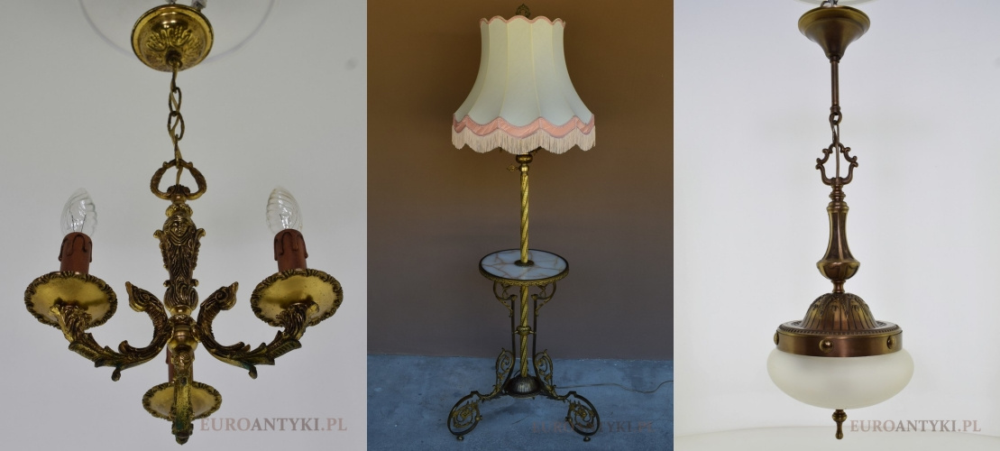 Antyczne lampy w sklepie euroantyki.pl - Sklep z antykami i starociami – lampy, meble, dekoracje ...