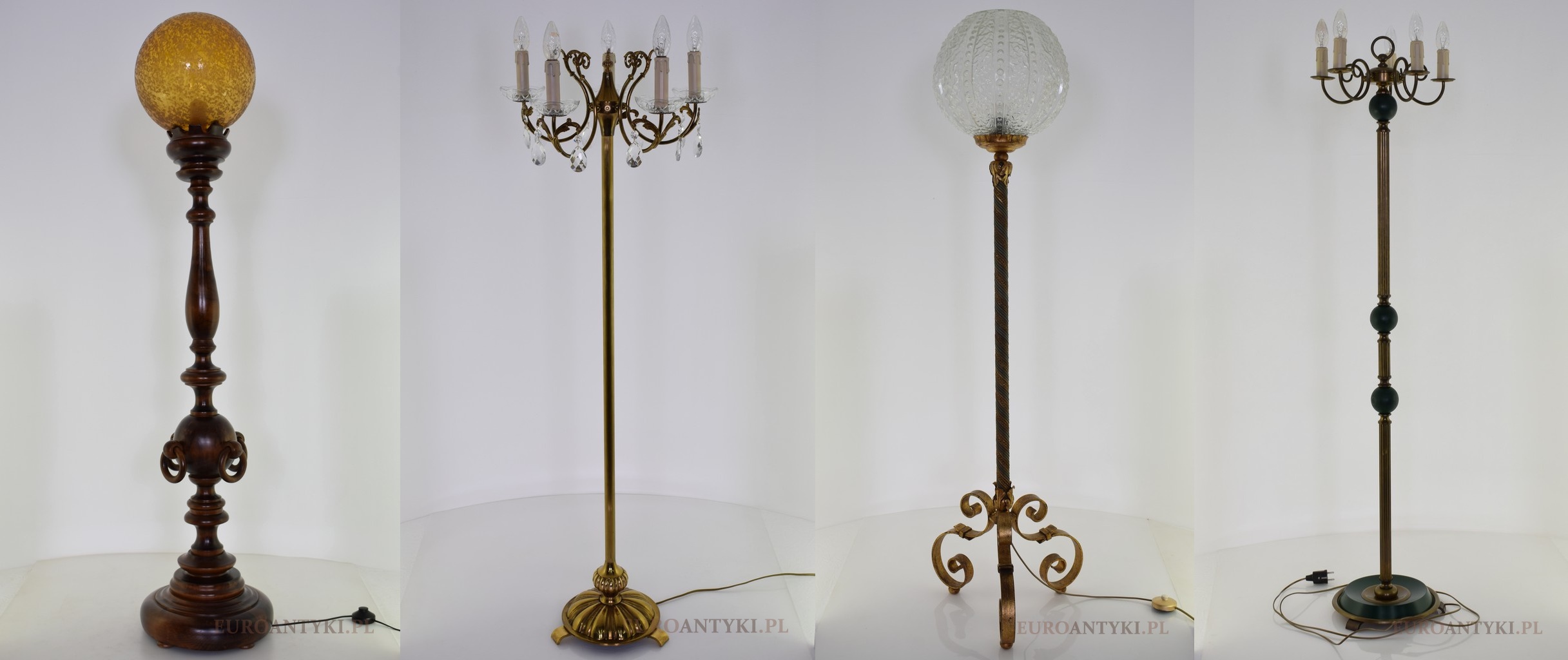 Antyczne lampy podłogowe - dlaczego watro je kupić? - Sklep z antykami i starociami – lampy ...