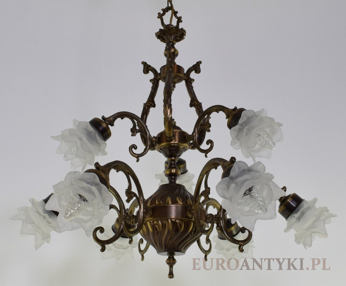 Antyczne oświetlenie do salonu - Sklep z antykami i starociami – lampy, meble, dekoracje ...