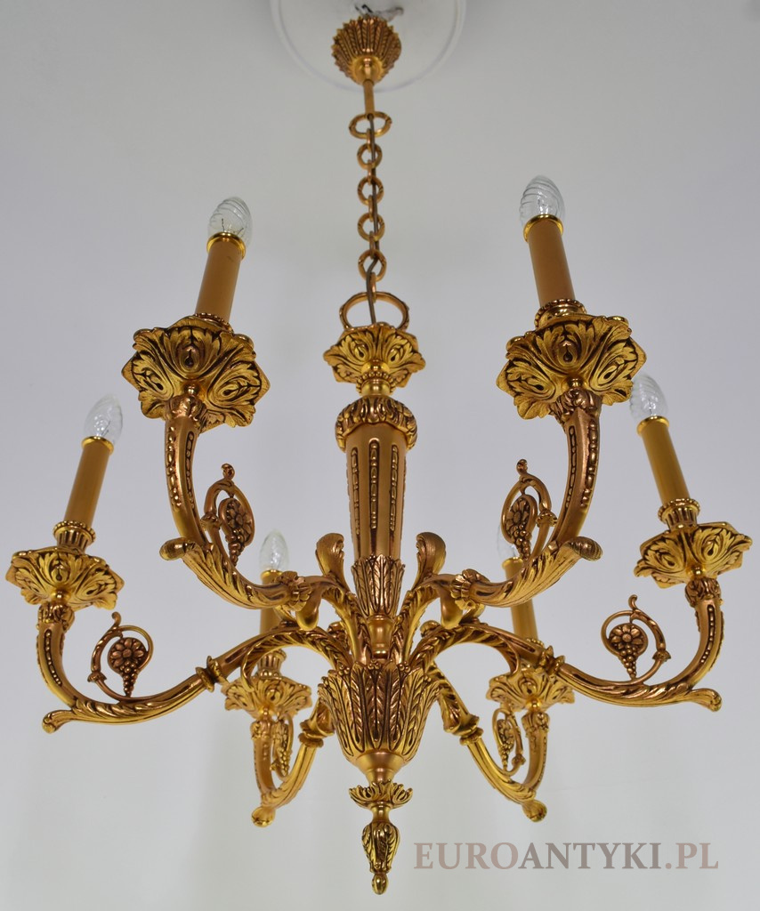 Antyczne żyrandole stały sie luksusem - Sklep z antykami i starociami – lampy, meble, dekoracje ...