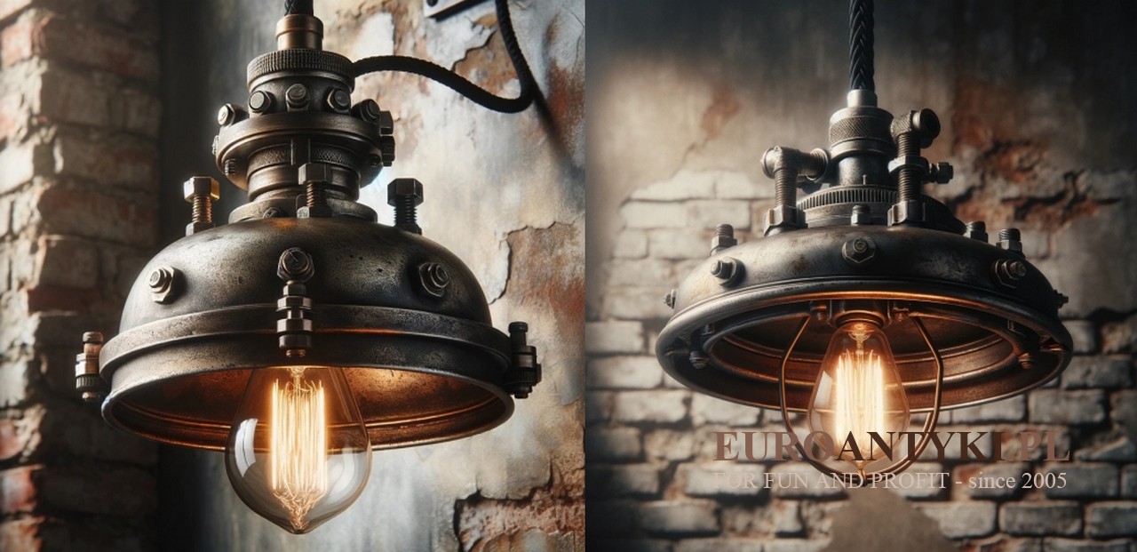 Lampy Industrial Loft: Połączenie Historii i Nowoczesności - Sklep z ...